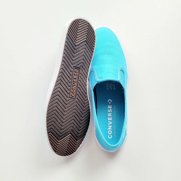 Converse | Shoes | Converse Rio Slip Gnarly Bluewhite Canvas Slip ...